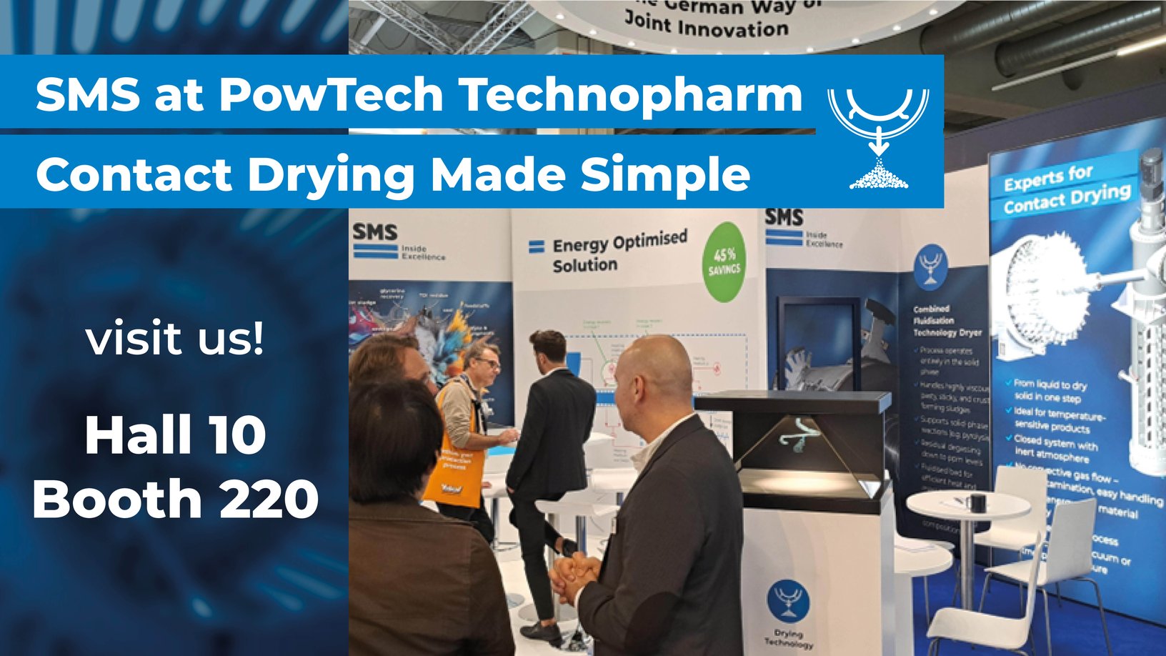 Live at POWTECH 2025: Discover Efficient Thin Film Drying